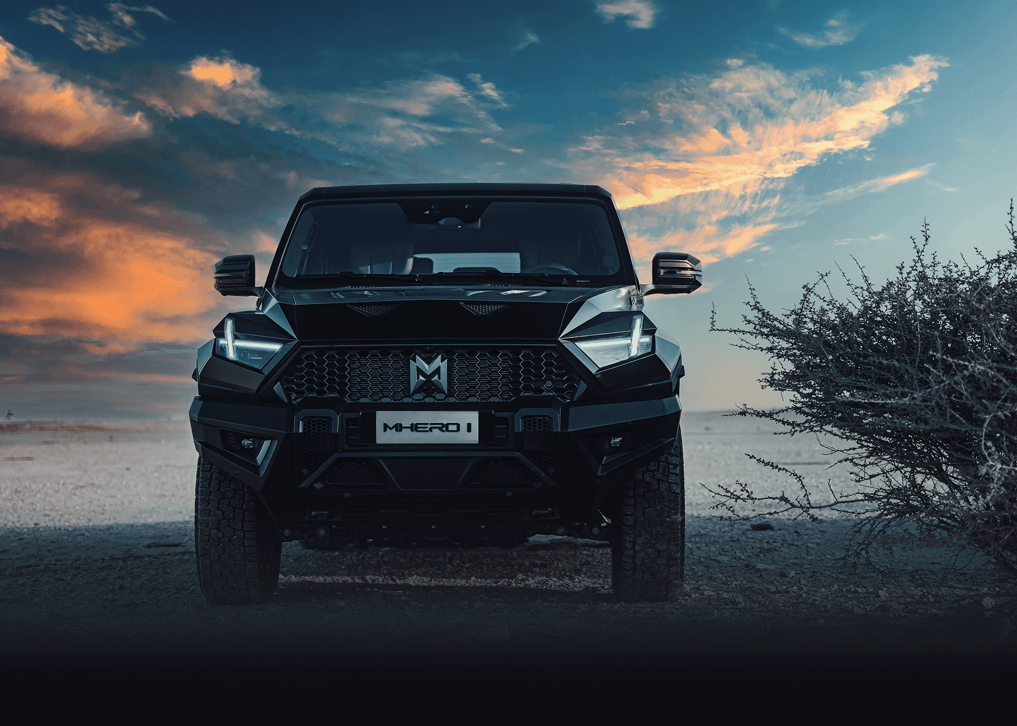 MHERO | NEVER BACK DOWN | Premium SUV Qatar